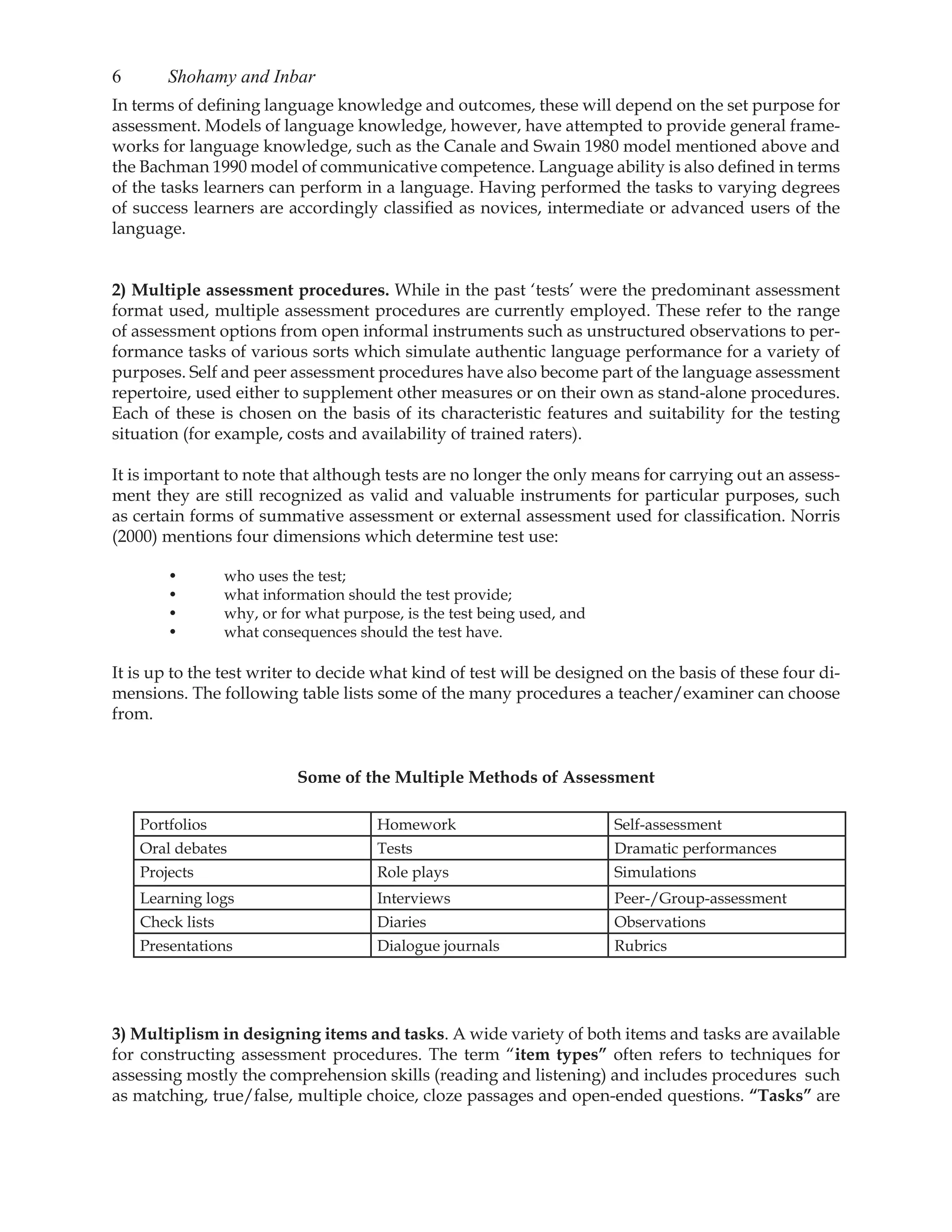 The Language Assessment Process | PDF