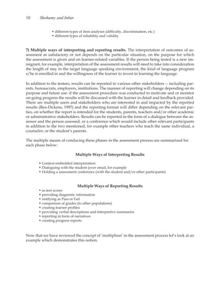 The Language Assessment Process | PDF