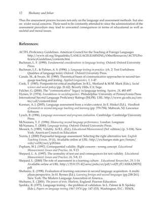 The Language Assessment Process | PDF