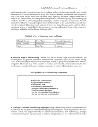 The Language Assessment Process | PDF