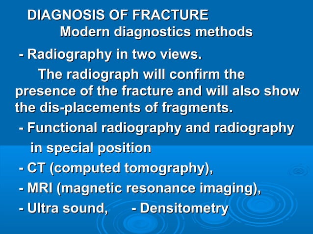 Management of Fractures | PPT