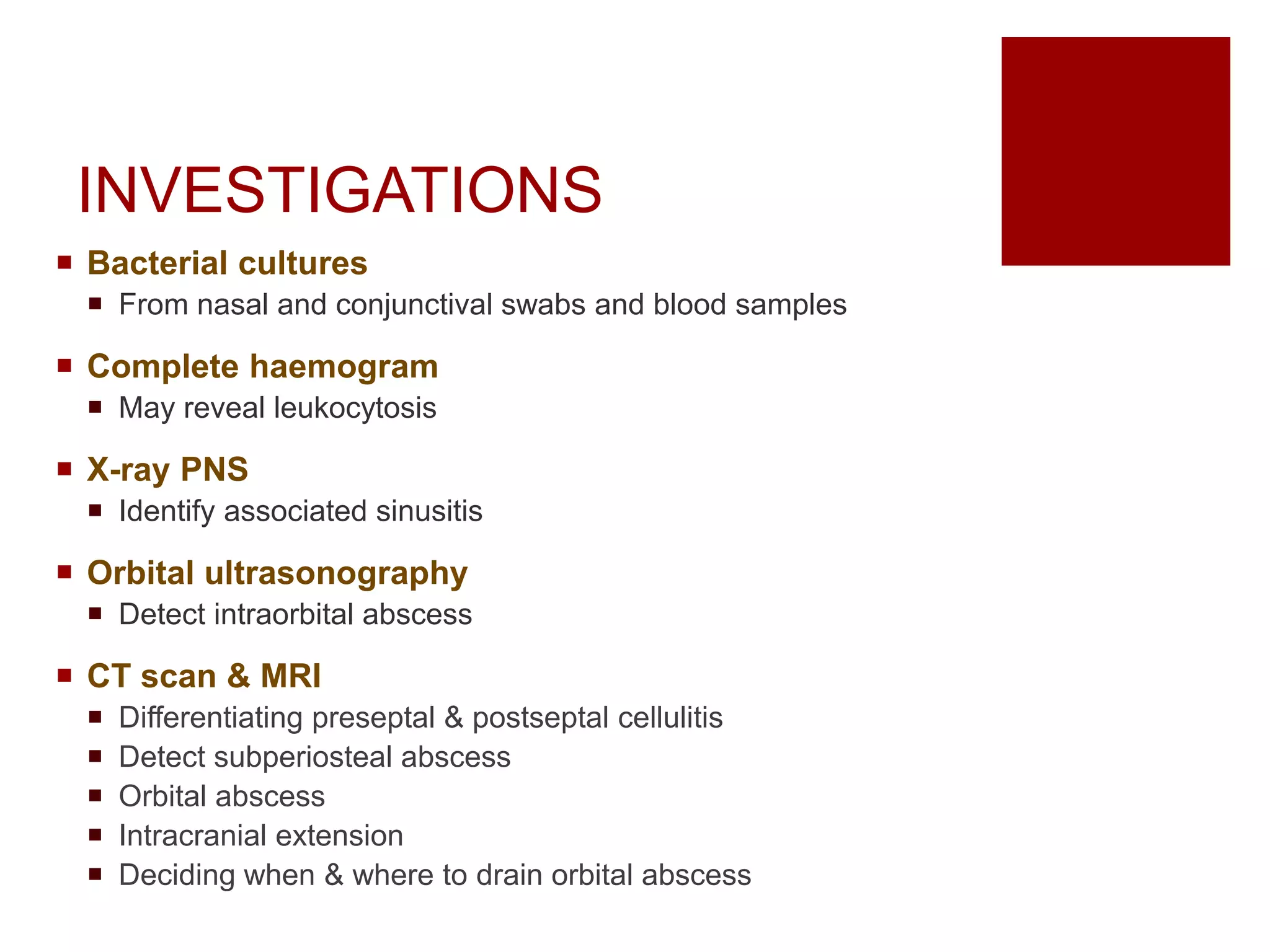 orbital cellulitis | PPTX
