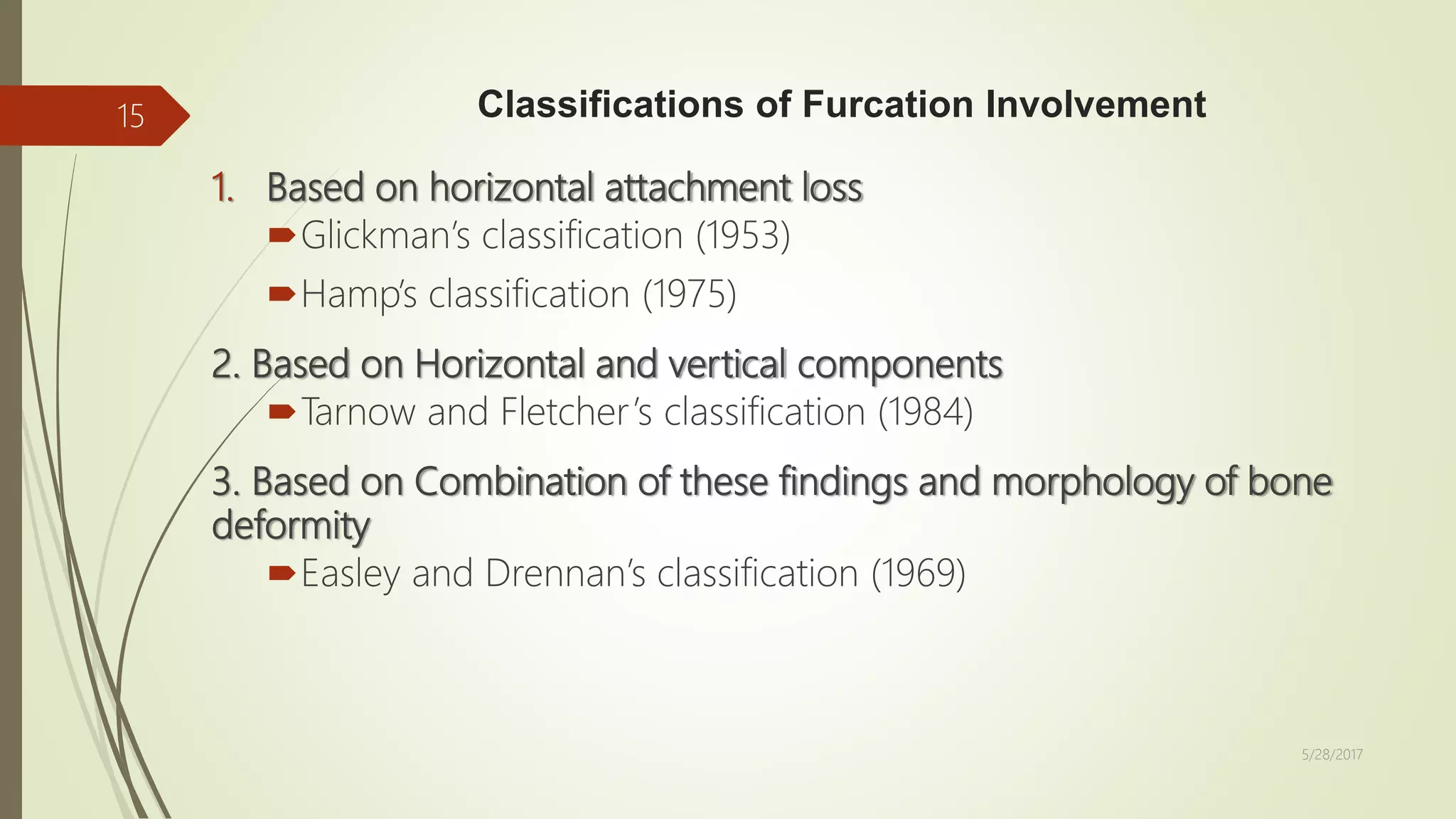 4.furcation involvement and its treatment | PPTX