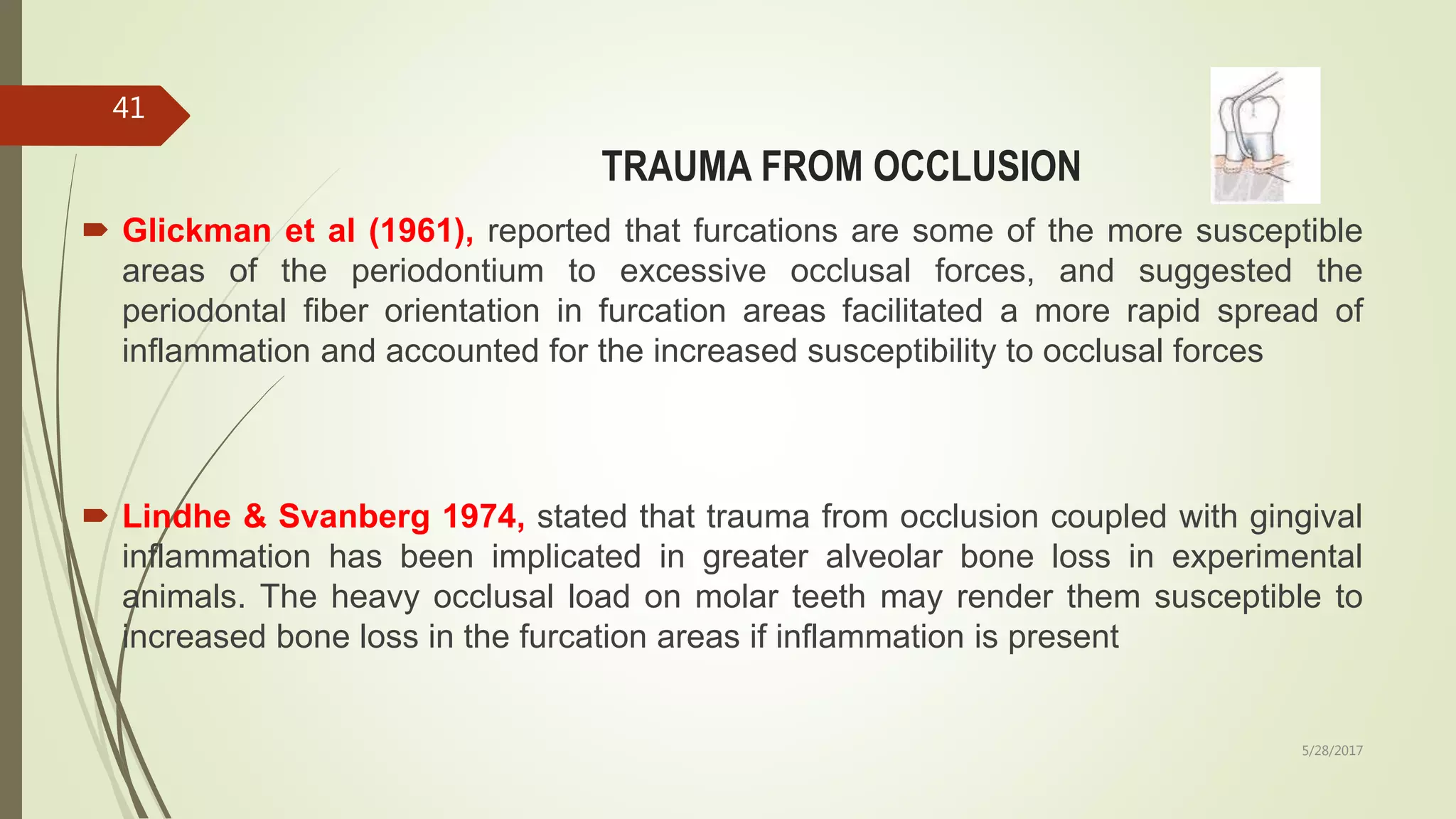 4.furcation involvement and its treatment | PPTX