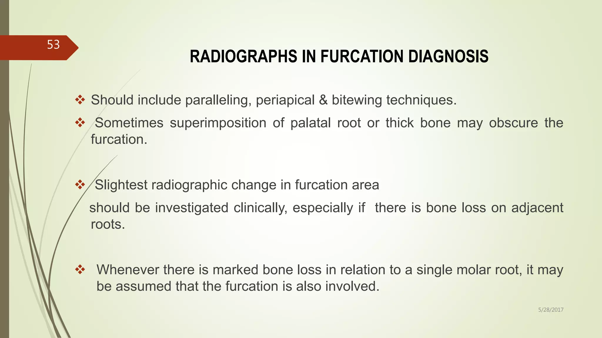 4.furcation involvement and its treatment | PPTX