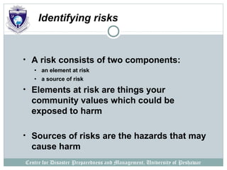 Disaster risk management | PPT