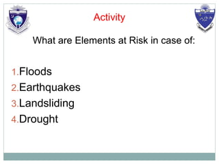 Disaster risk management | PPT