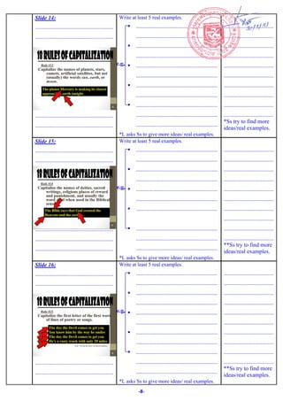 4. capitalization rules | PDF