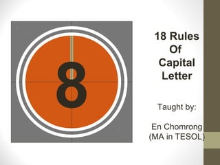4. capitalization rules | PPT