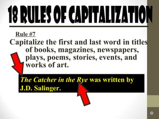 4. capitalization rules | PPT