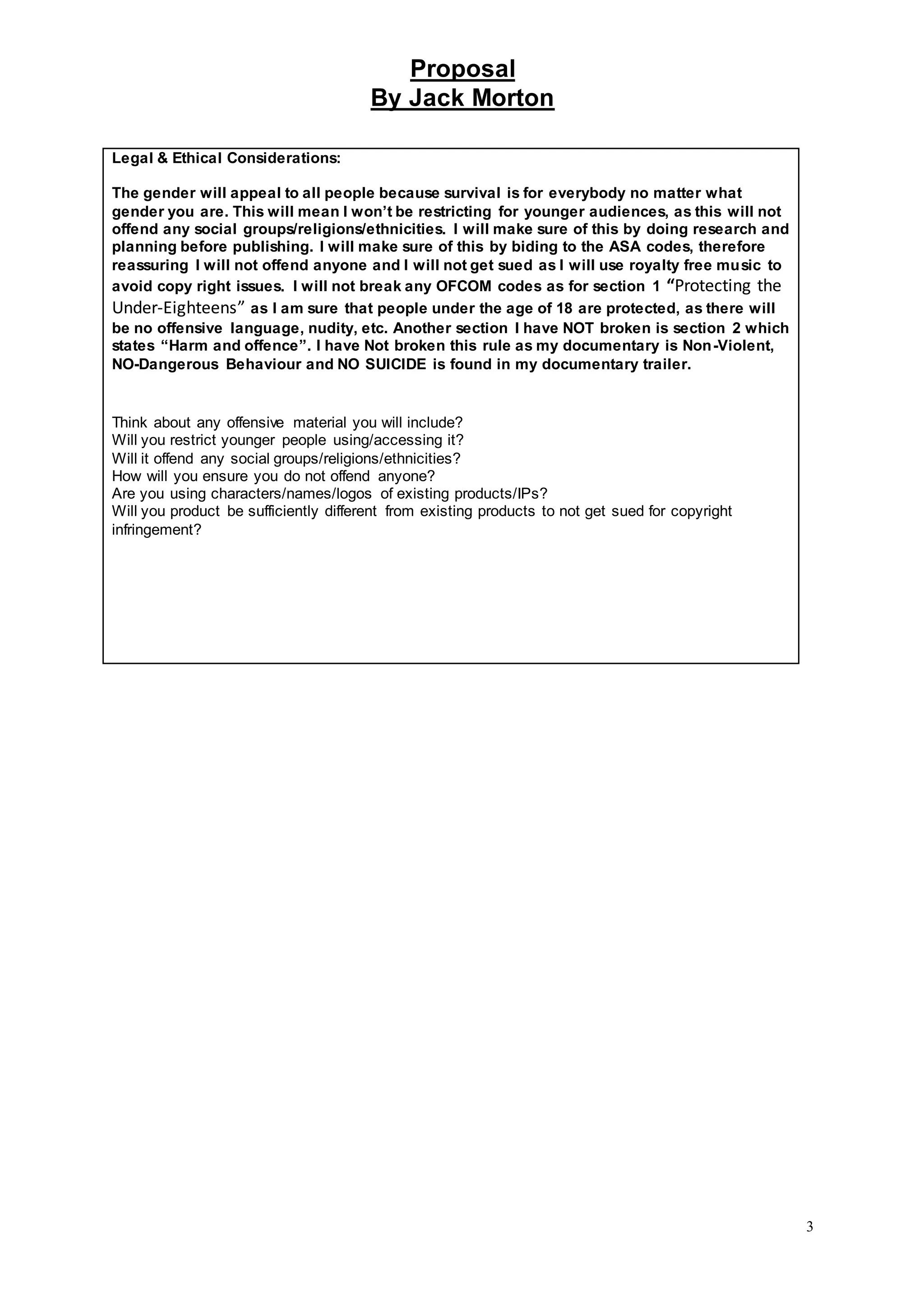 4. fmp proposal | PDF