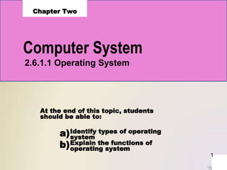 PST SC015 Chapter 2 Computer System (IV) 2017/2018 | PPT