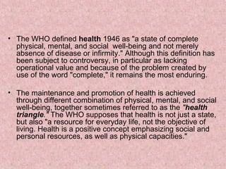 Hygienic problems of Healthy lifestyle & Persona Hygiene | PPT