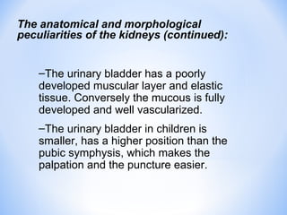 Urinary system in children | PPT