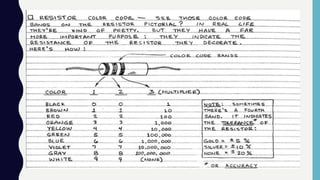 4. resistor and capacitor | PPTX | Consumer Electronics | Technology ...