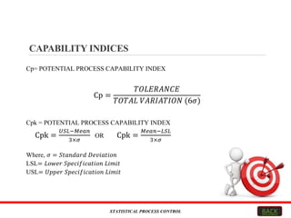 STATISTICAL PROCESS CONTROL | PPT