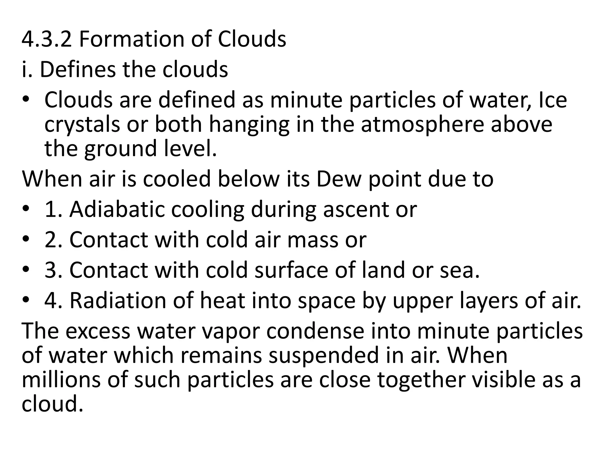 Clouds and precipitation | PPT