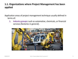 4. project management – application (1) | PPT