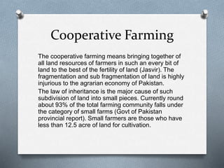 4.Cooperative farming advantages & its failure some facts A ...