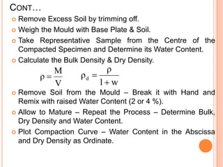 Soil Compaction | PPTX