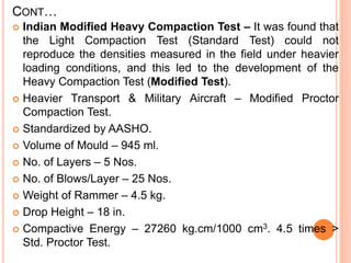 Soil Compaction | PPTX