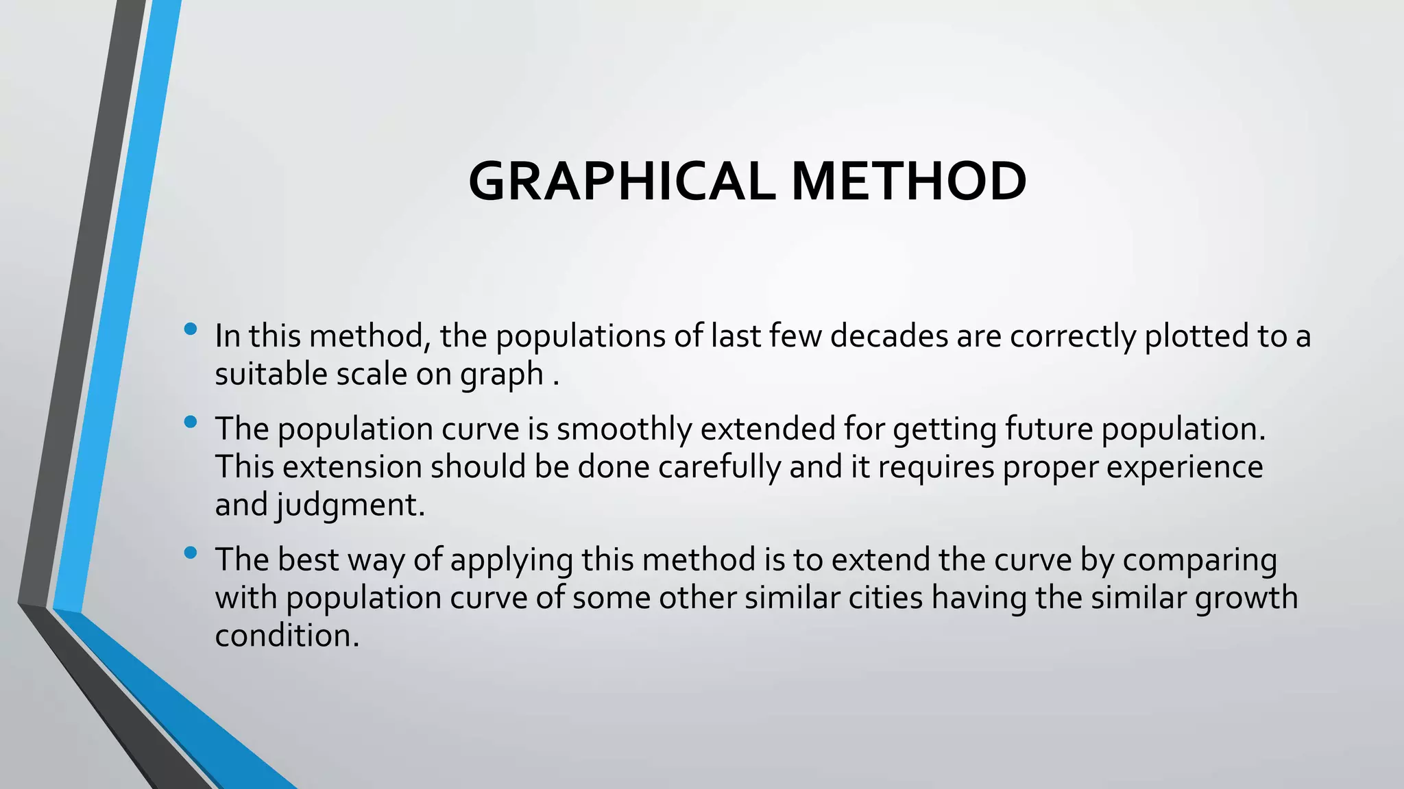 population forecasting | PPTX