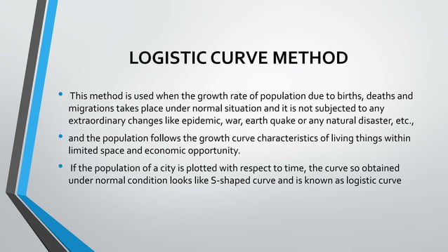 population forecasting | PPTX