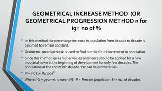 population forecasting | PPTX