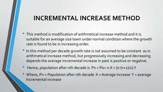 population forecasting | PPTX
