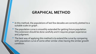 population forecasting | PPTX