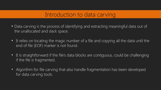 File carving overview | ODP