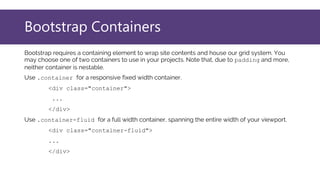 Pemrograman Web 4 - Bootstrap 3 | PPT