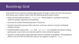 Pemrograman Web 4 - Bootstrap 3 | PPT