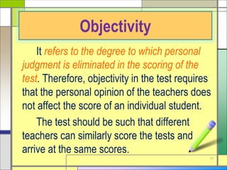 4. qualities of good measuring instrument | PPTX