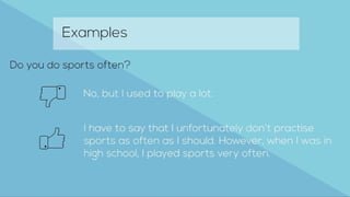 IELTS Speaking Useful Language | PPT