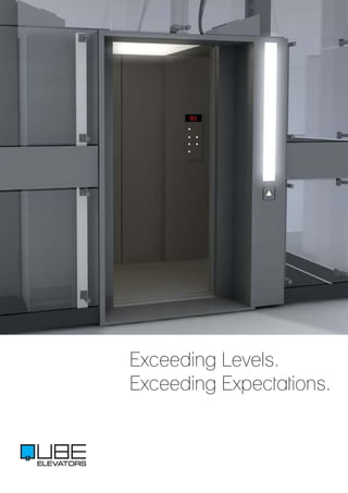 Qube Elevators Brouchre Designing | PDF | Sales | Business
