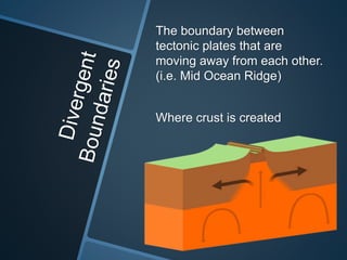 Marine Science Plate Tectonics Notes | PPT