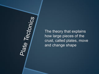 Marine Science Plate Tectonics Notes | PPT