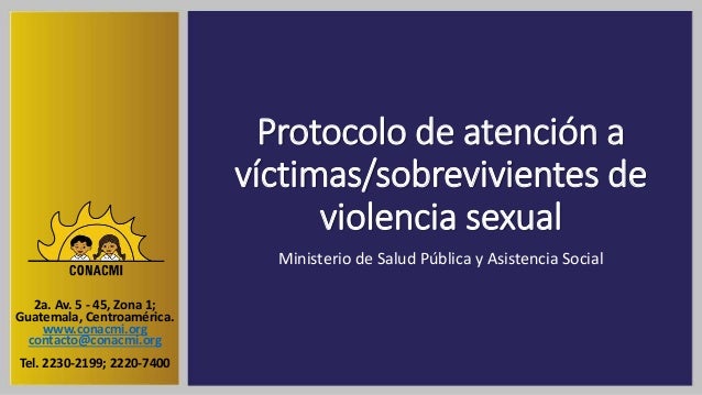 4 4 Protocolos De Atención Violencia Sexual