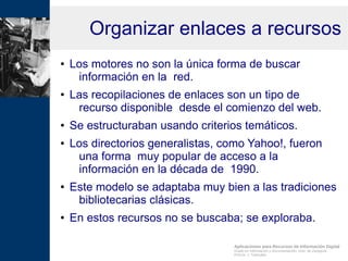 4. Directorios tematicos / Subject Gateways | ODP