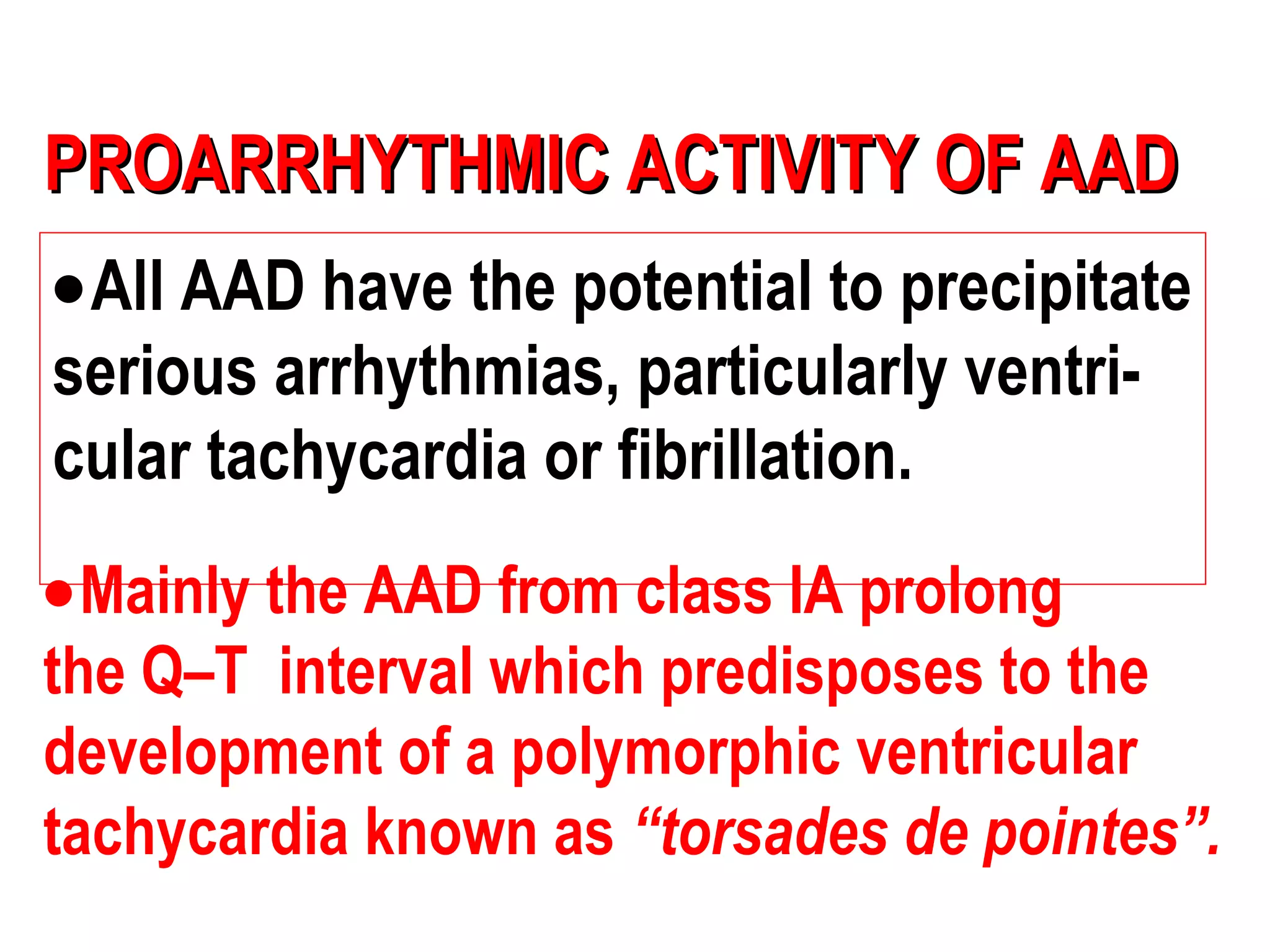 Anti-Arrhythmic drugs | PPT