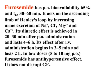 Diuretic Drugs | PPT