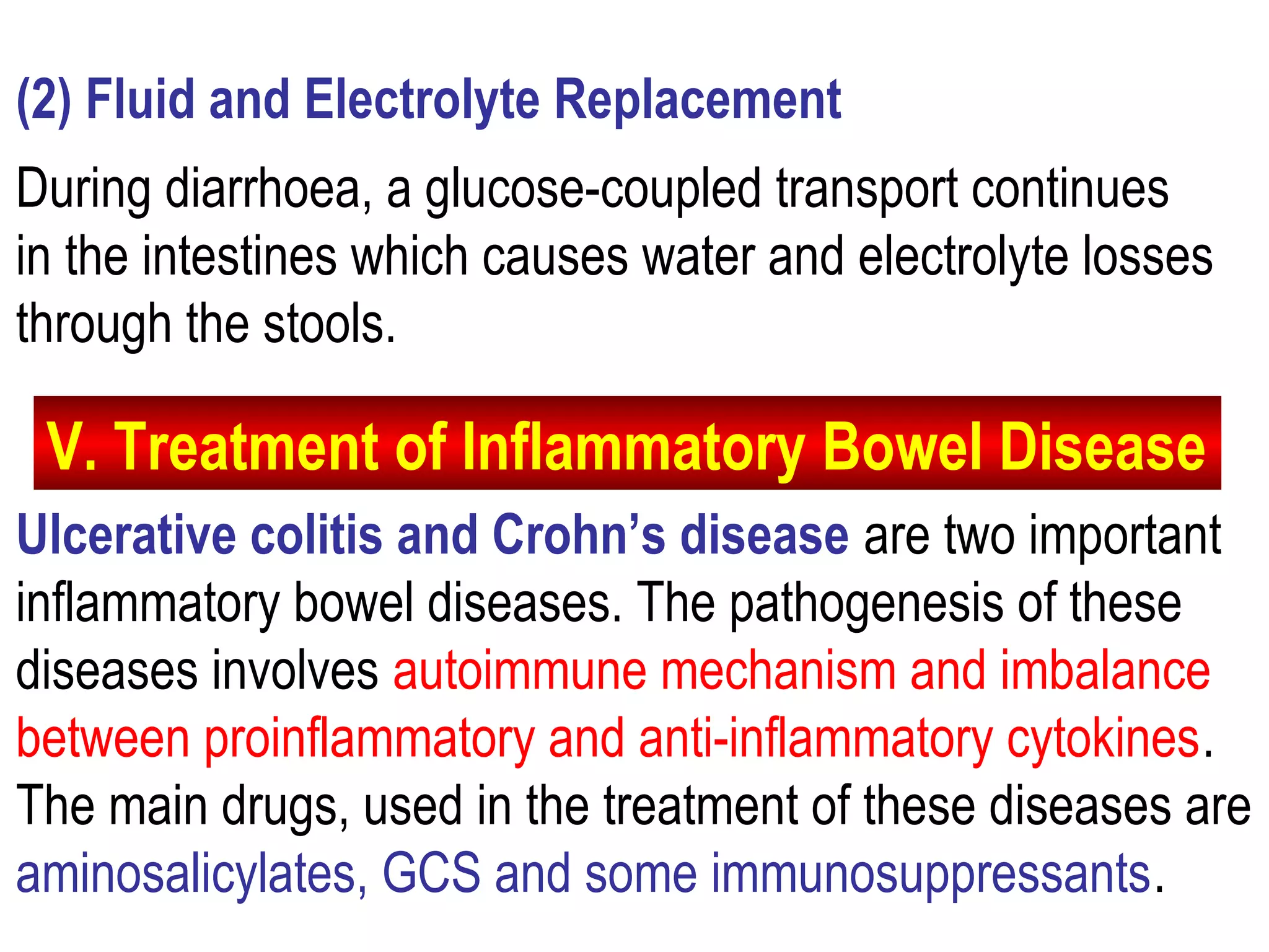 Drugs affecting Gastro Intestinal function | PPT
