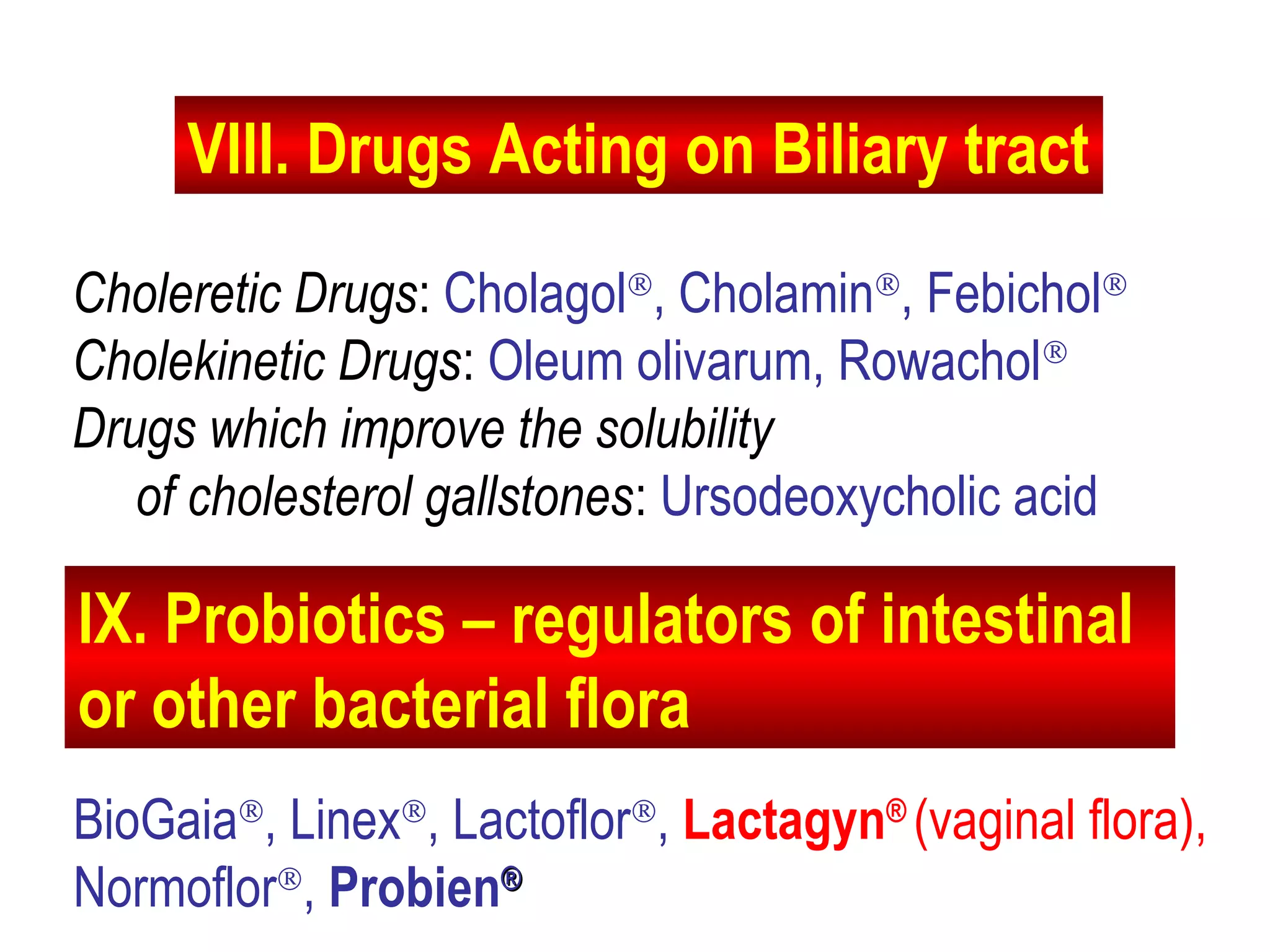 Drugs affecting Gastro Intestinal function | PPT