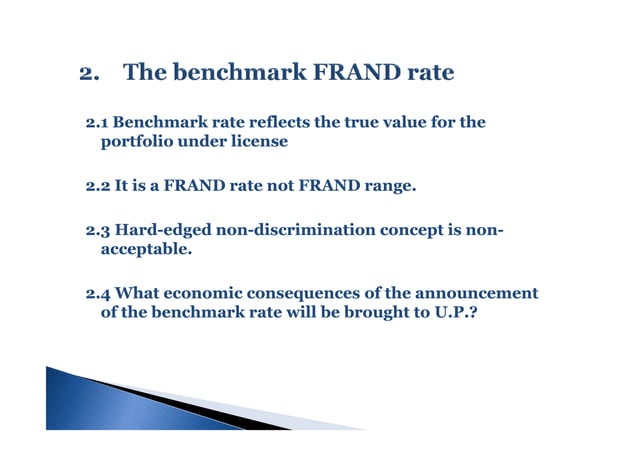 MIPLM research project frand licensing | PDF | Legal Services Industry ...