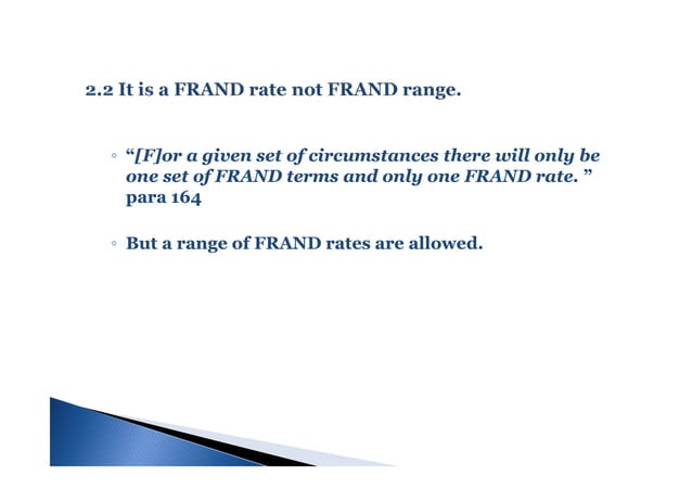 MIPLM research project frand licensing | PPT