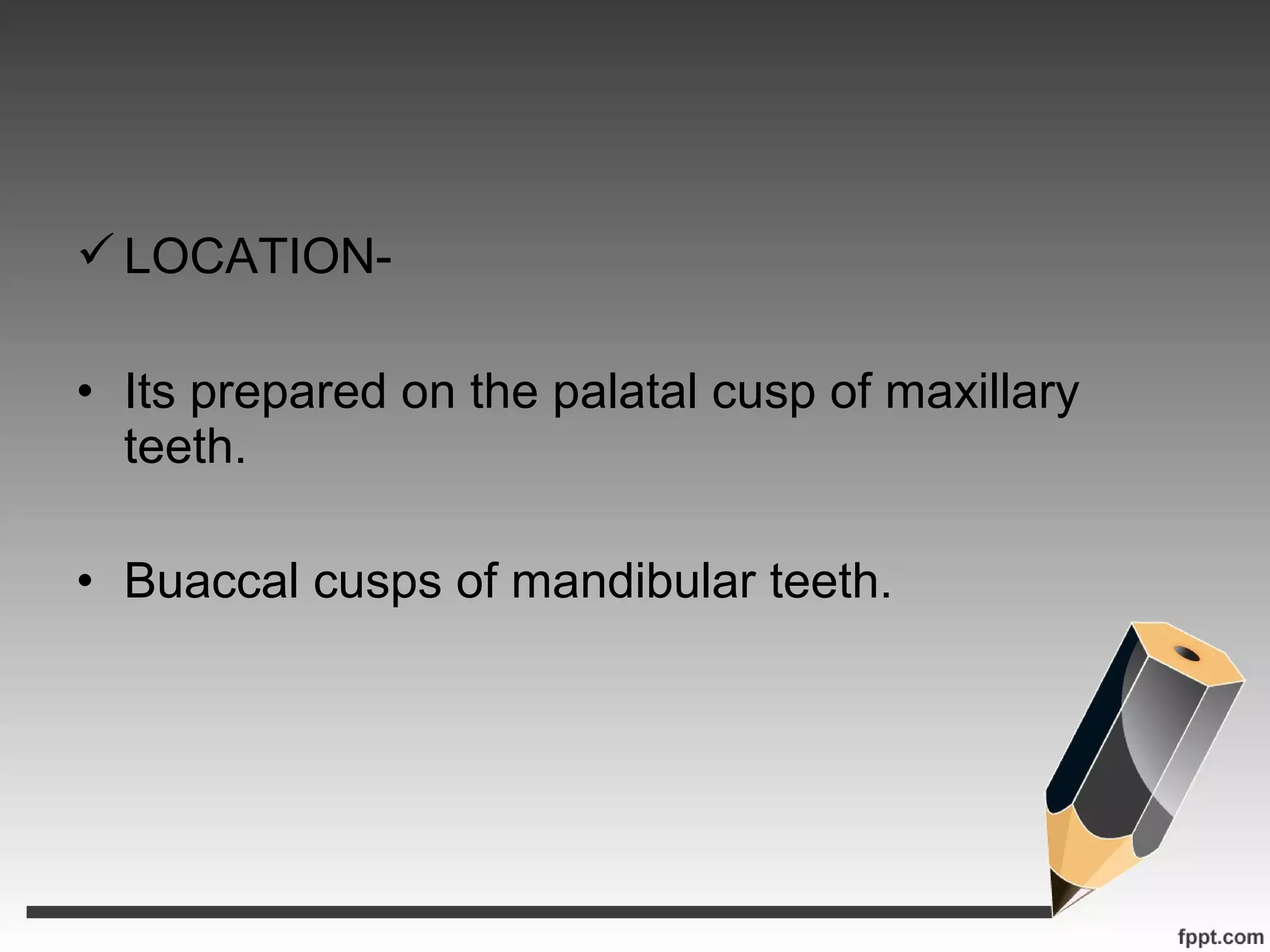 Bevels and flares in dental restoration | PPT