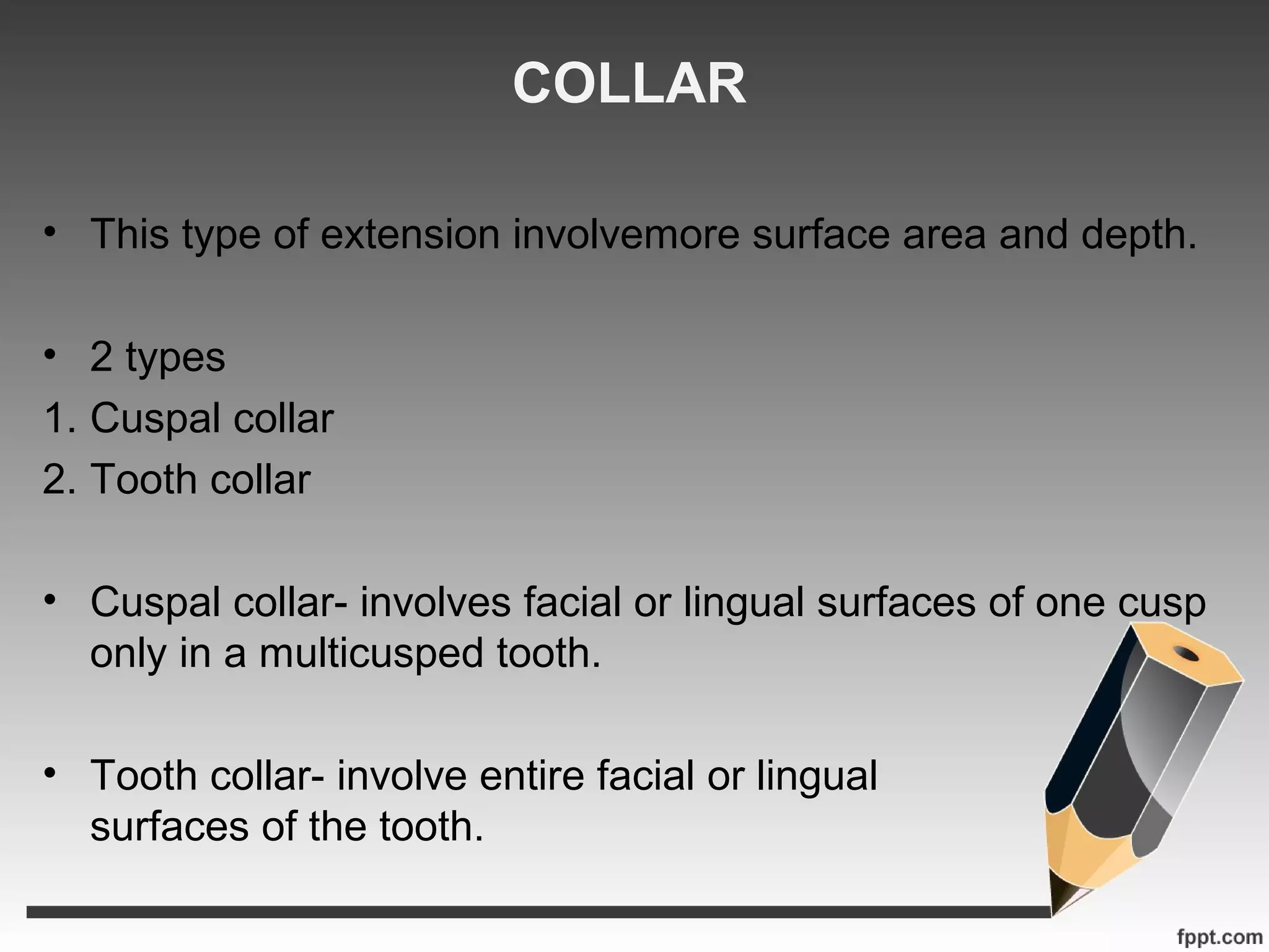 Bevels and flares in dental restoration | PPT