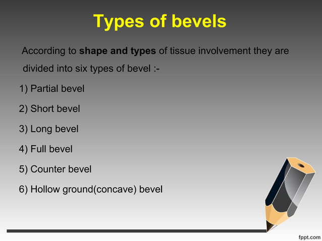 Bevels and flares in dental restoration | PPT | Dental Health ...