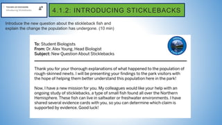 Examining Evidence About Sticklebacks | PDF